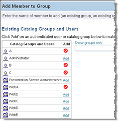 kpi partners: Groups, Webgroups, and Delivers